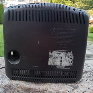 Vintage Late 1970's EI Tv 3140, Black and White Screen Television ...