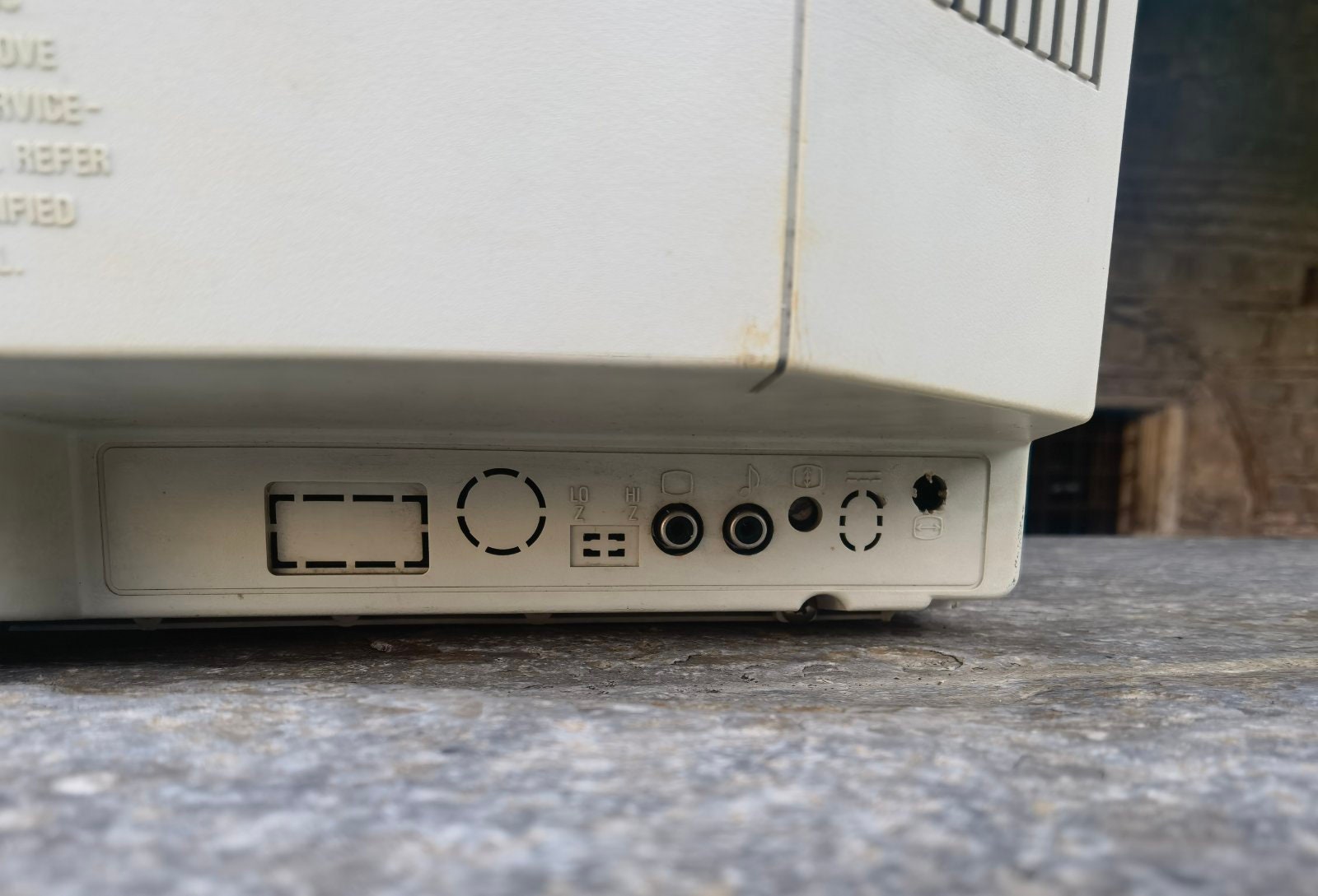 Thomson Computer Monitor, Vintage 1980's Monochromatic Computer Monitor ...