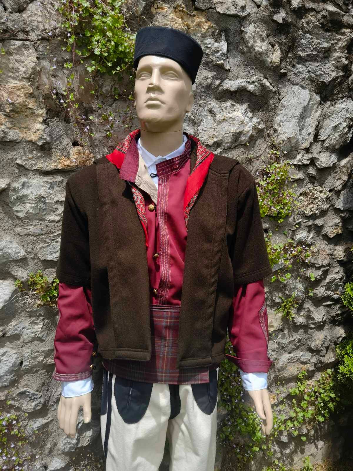 Men's Ethnic Costume of Mala Reka, Galichnik, Miyak Men's Complte ...