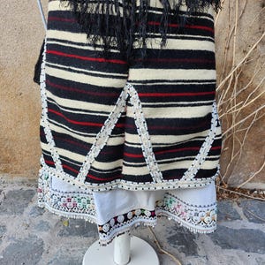 Woman's Antique Primitive Costume, Woman's Folklore Costume From ...