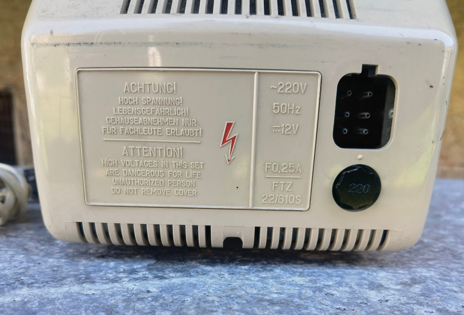 Mini Star 416 C Portable TV, Space Age Vintage Mini Portable TV - Etsy