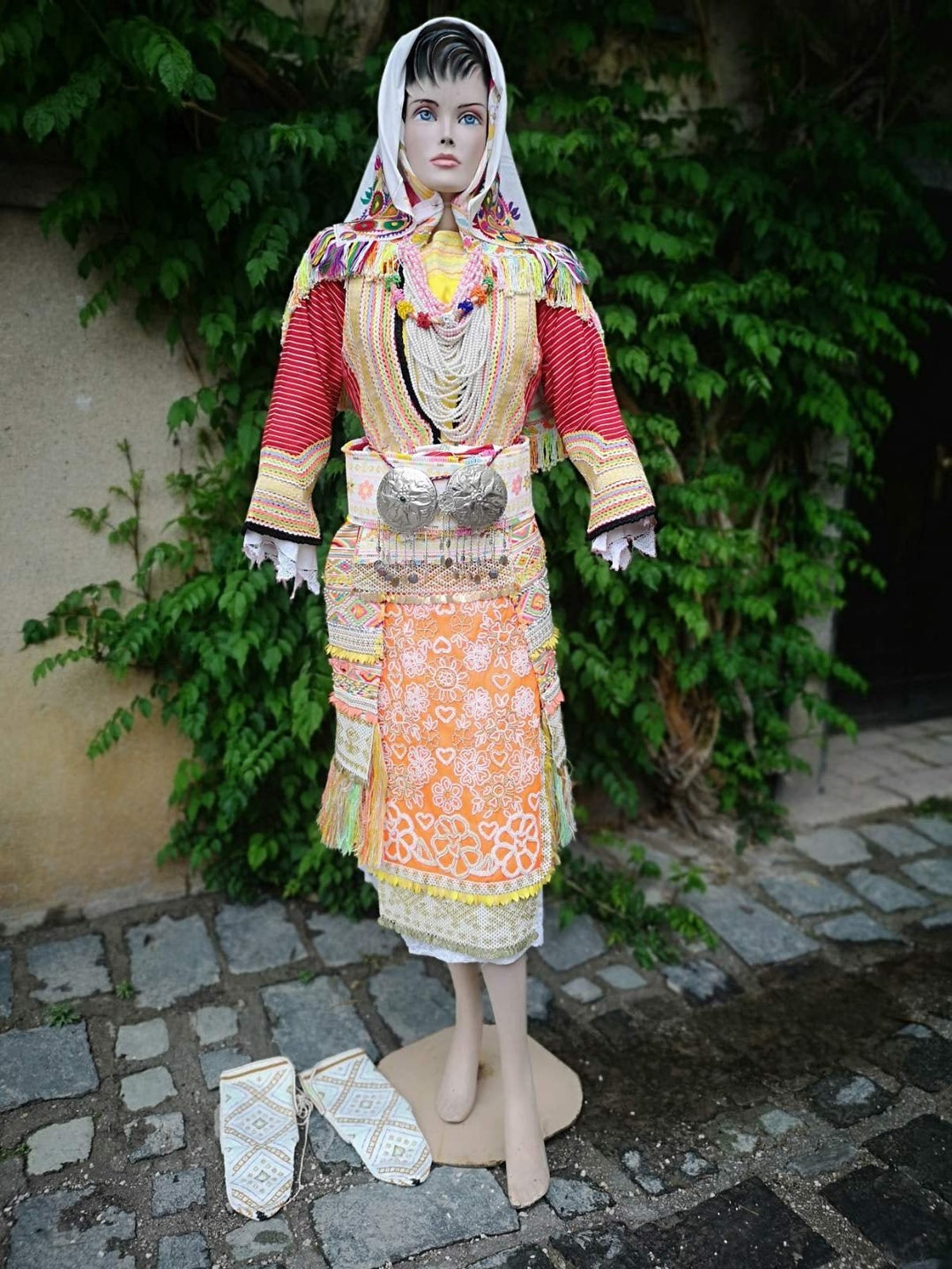 Old Wedding Costume, Torbeshi Ethnic Bride's Costume, Handmade Ethnic ...