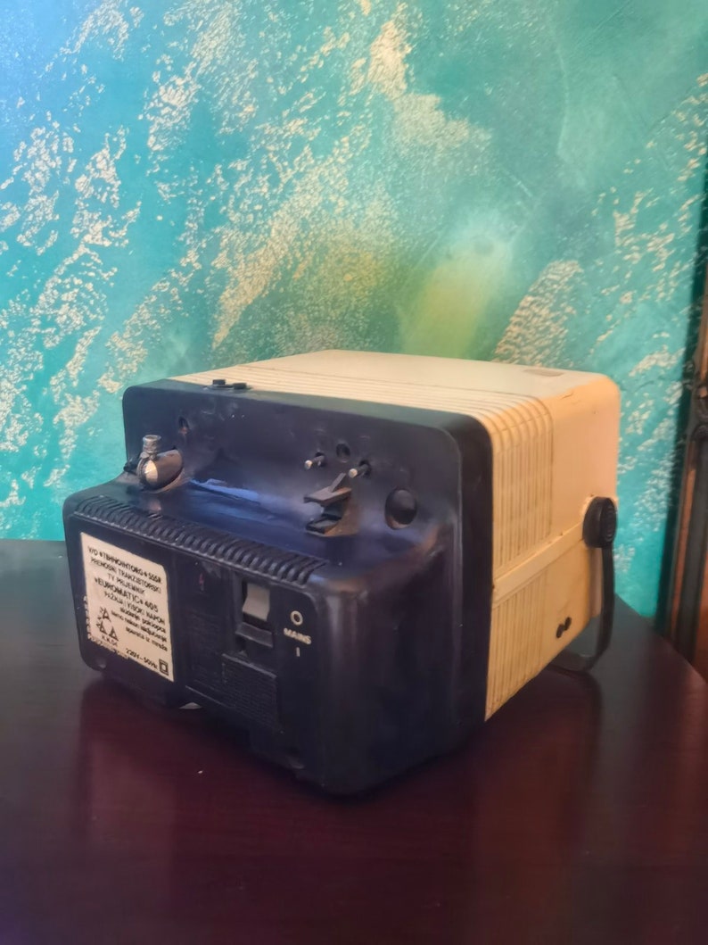 Euromatic 405 Vintage Portable Mini Television Black and - Etsy