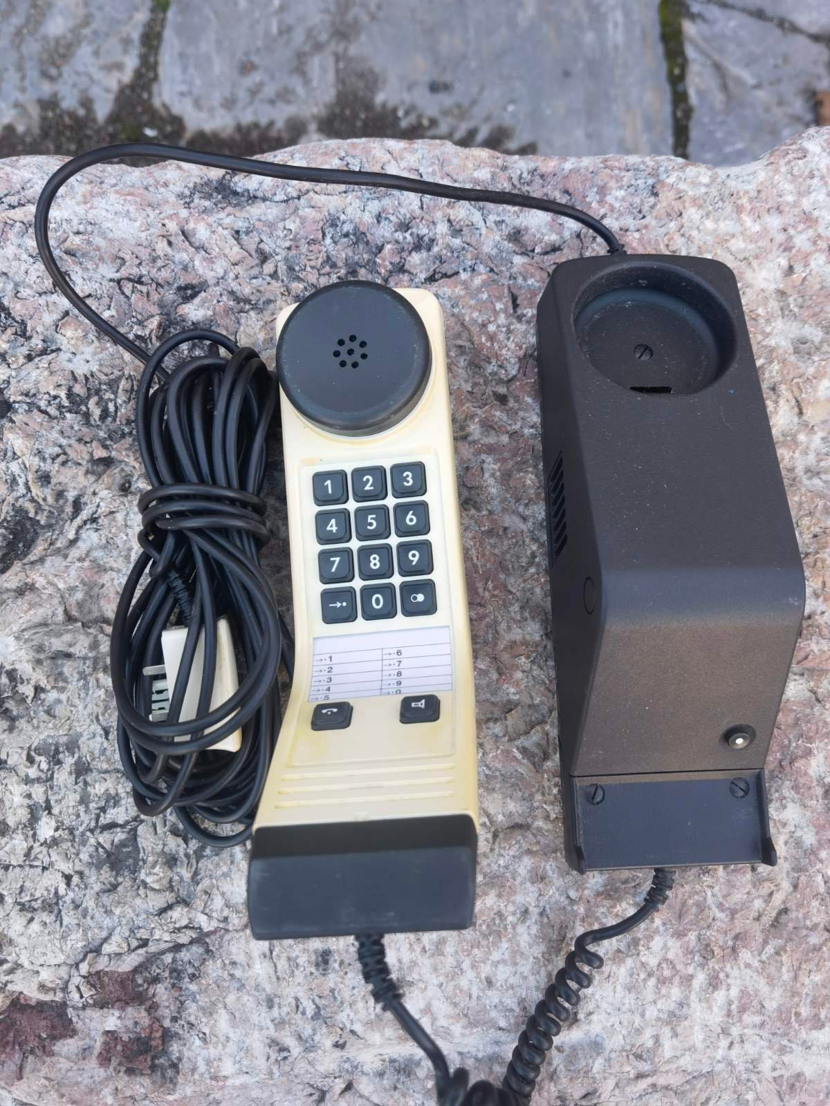 1980's Wall Hanging Space Age Telephone, Digital Vintage Wall Hang ...