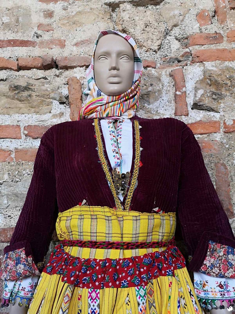 Ethnic Women's Wedding Dress RARE Goranci Ethnic Group - Etsy