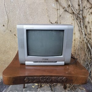 NEO Color Crt Television, Vintage Working Gaming TV, 1990's CRT ...