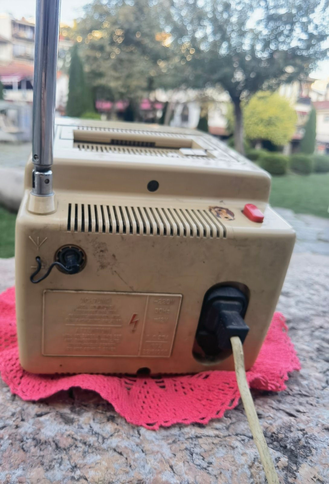 Ministar Portable Vintage TV, Mini CRT Portable Television, 1970's ...