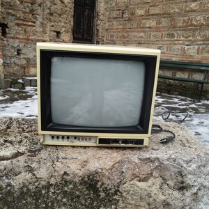 Sharp Vintage CRT Television, Color Screen 35cm, Sharp Gaming TV ...