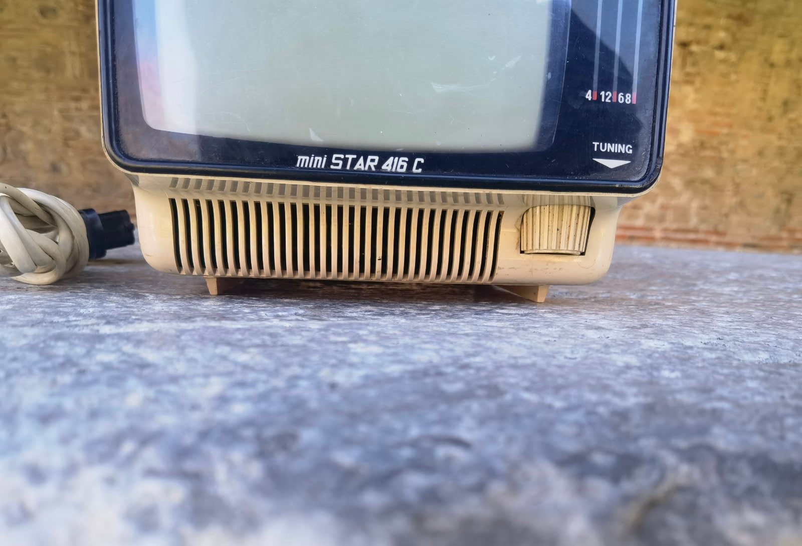 Mini Star 416 C Portable TV, Space Age Vintage Mini Portable TV - Etsy