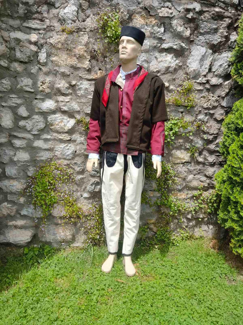 Men's Ethnic Costume of Mala Reka Galichnik Miyak - Etsy