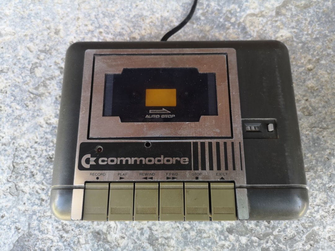 Vintage Commodore Datassette, Kept in Original Box Commodore 53 - Etsy