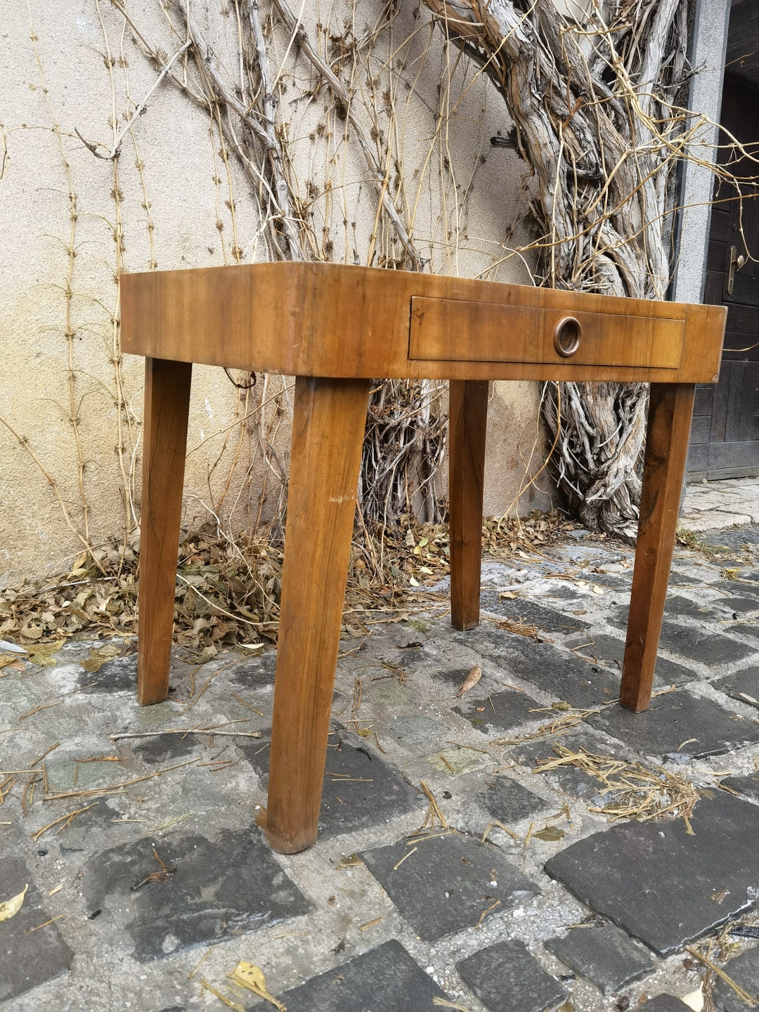 Antique Wooden Table, Bedroom Make up Table Antique - Etsy