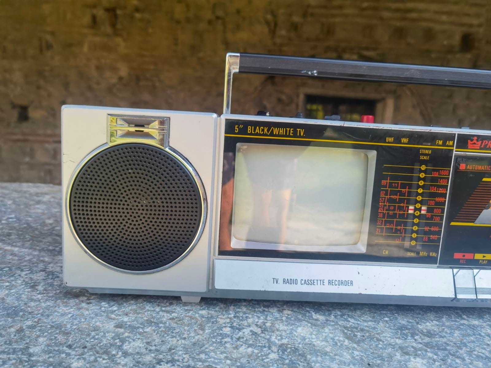 Princess Psw-333 Portable TV Radio and Cassette Recorder, Vintage 1980 ...