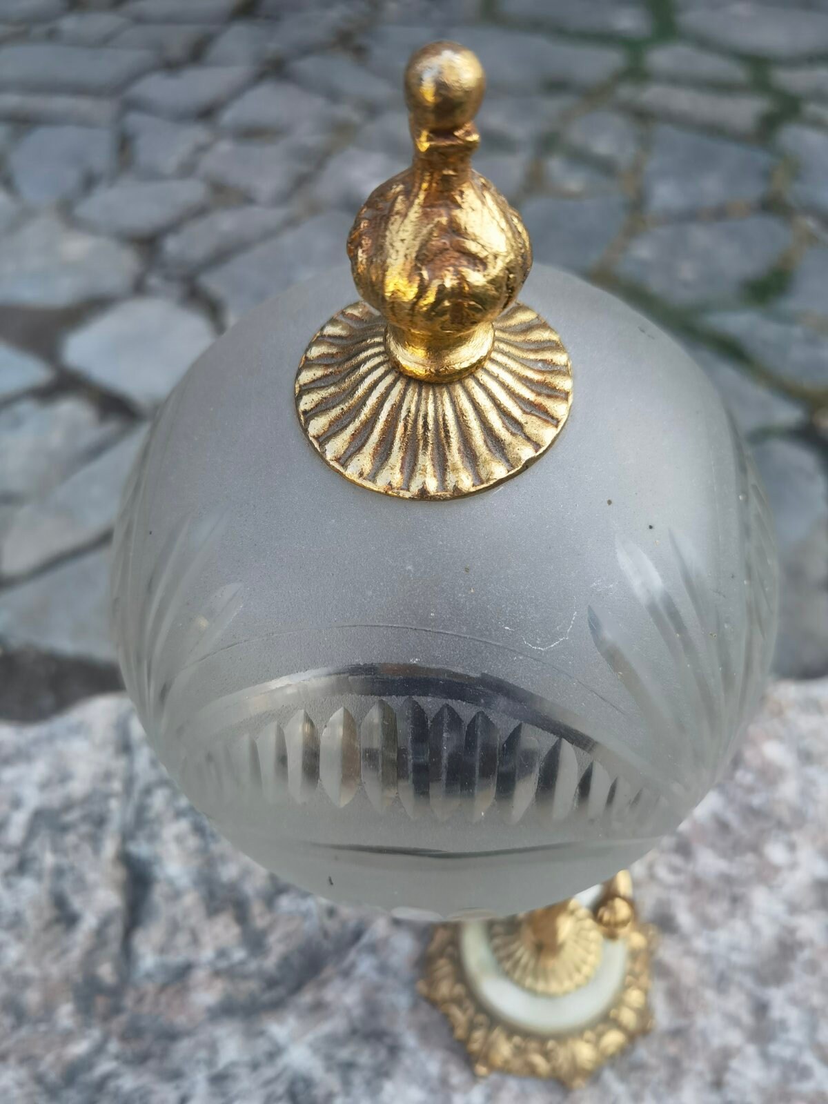 Vintage Table Top Lamp 1940's Retro Art Deco Nightstand - Etsy