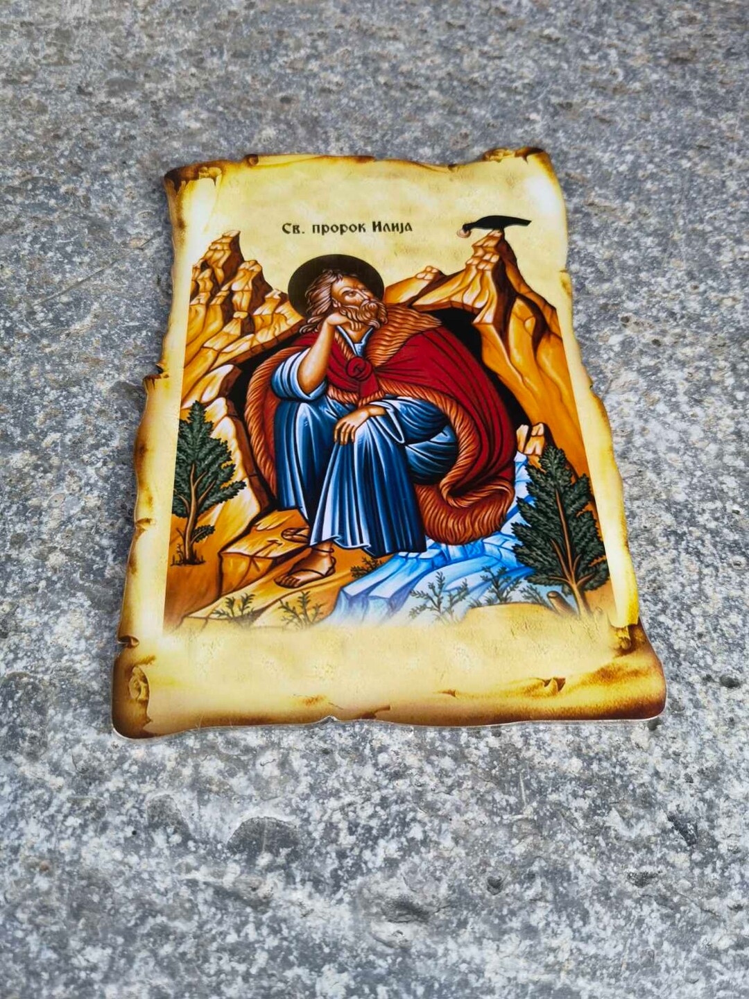 Orthodox Christian Icon of Saint Elijah the Prophet, Orthodox Christian ...