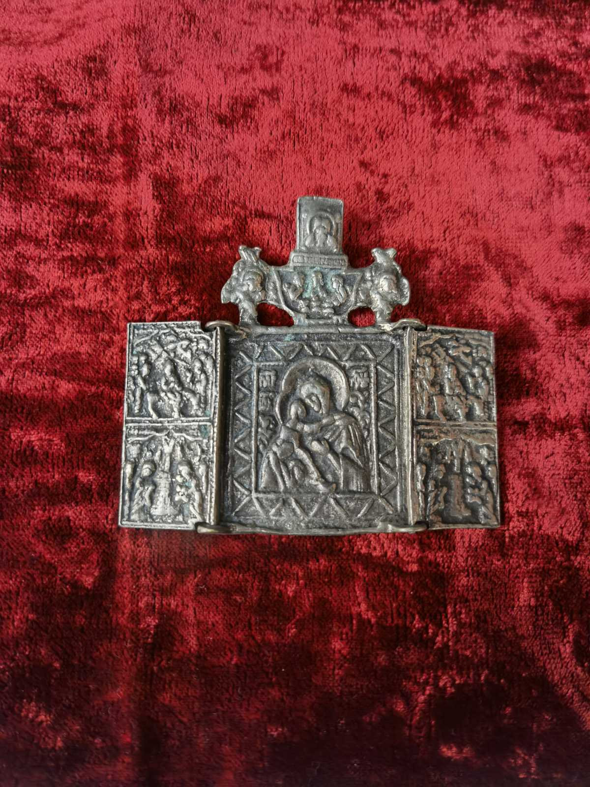 Metal Holy Mary Triptych, 1960's Metal Religious Home Decor Triptych - Etsy