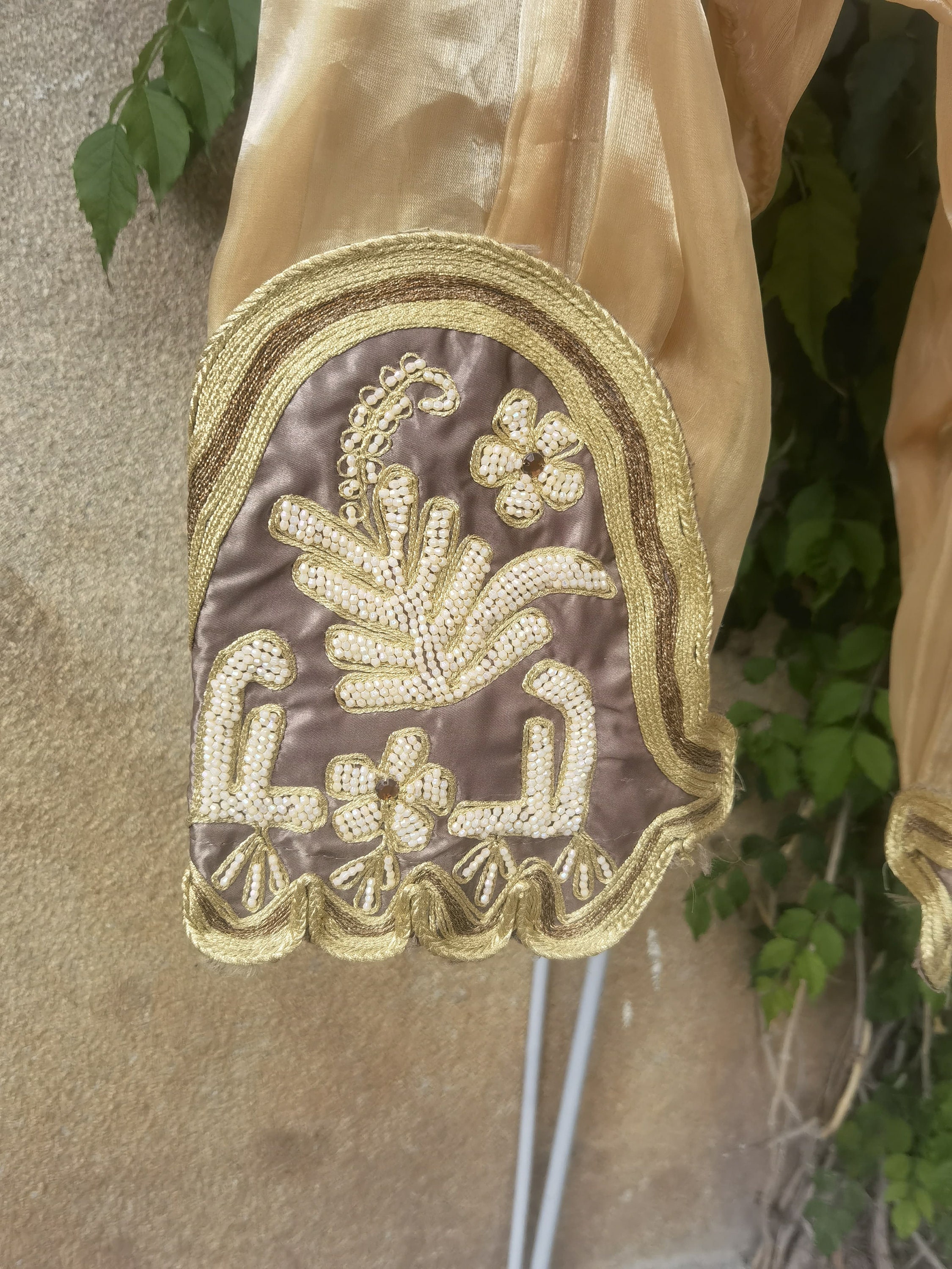 Vintage Silk Shalwar, Woman's Silk Pants Shalwar, Sirwal, Silk Serouel ...