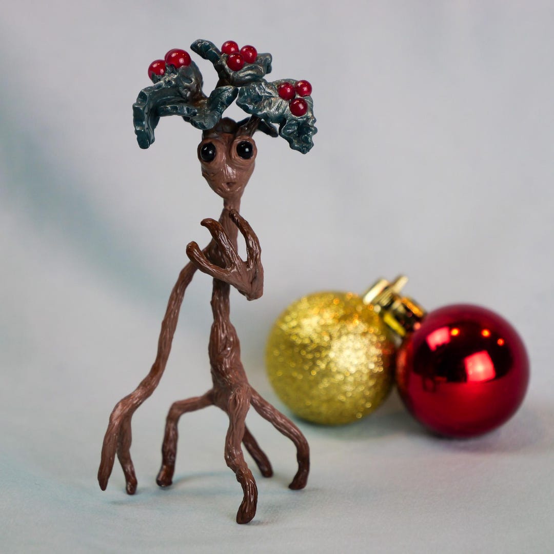 Winter Tree Guardian tannen - Etsy