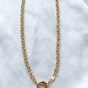 7mm Rolo Chainthick Rolo Chainchunky Rolo Chainwomen's - Etsy