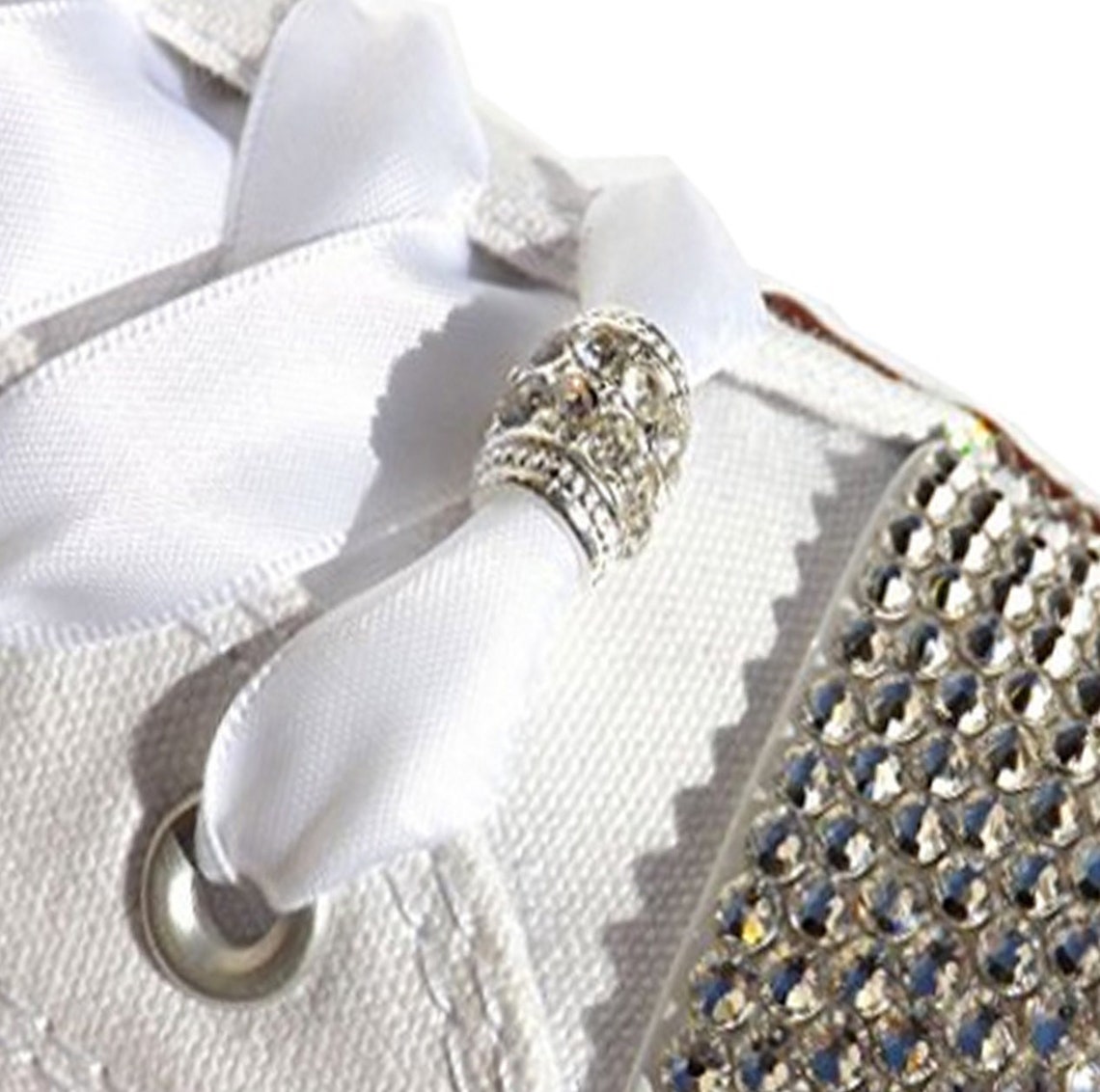 Double Row Crystal Toggle Shoe Charms for Trainer Accessories - Etsy