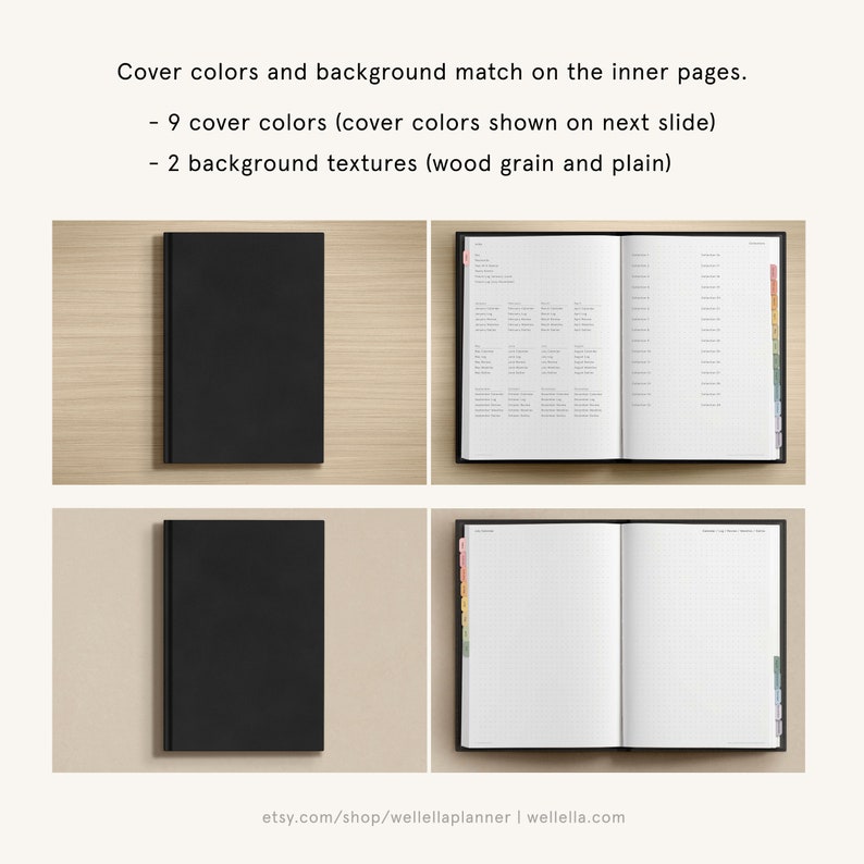 Realistic Digital Bullet Journal Undated Digital Journal - Etsy