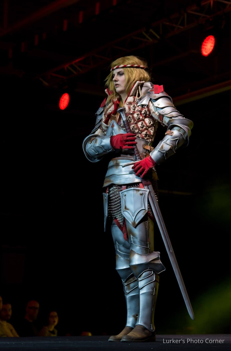 Saskia Inspired Armor Cosplay the Witcher Costume - Etsy
