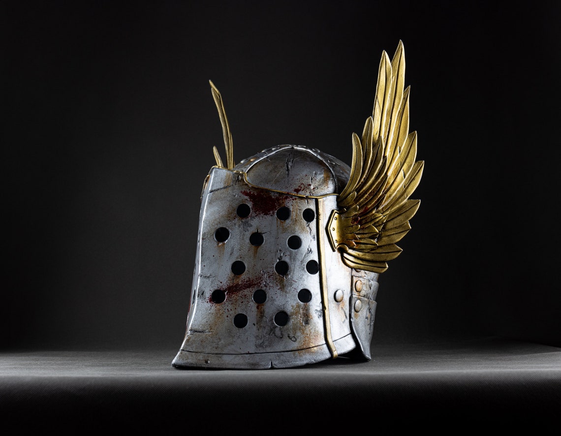 Helmet Accessory - Wings Attachment - Customizable Armor EVA Foam Prop ...