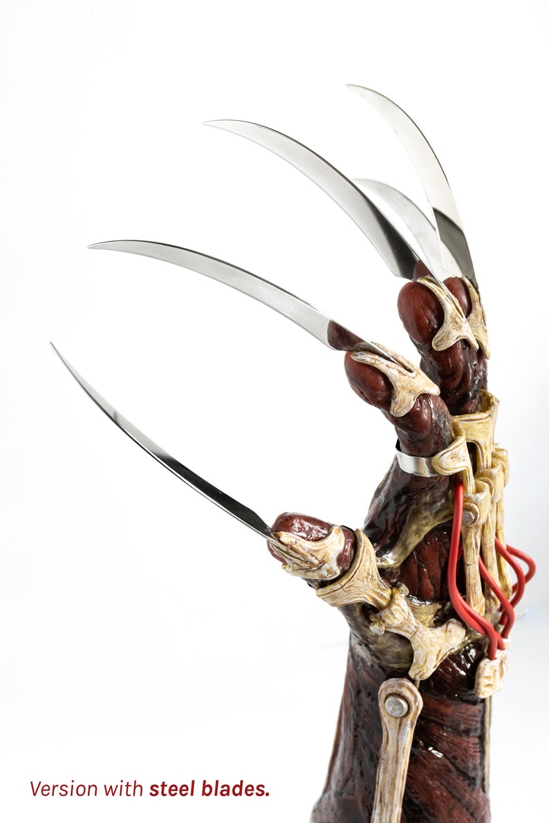 Freddy Krueger Inspired the New Nightmare Bone Glove - Etsy