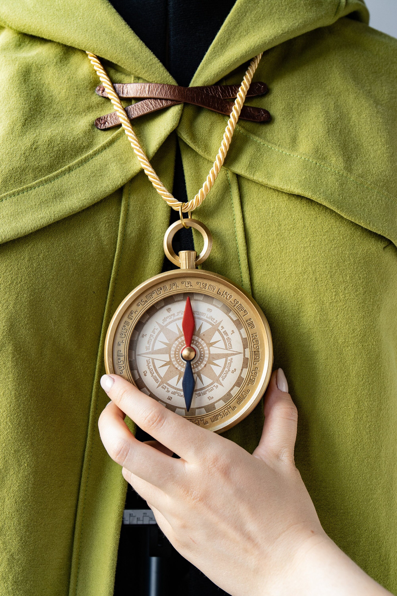 Golden Compass Costume Prop - Linkle Inspired on Legend of Zelda - Etsy