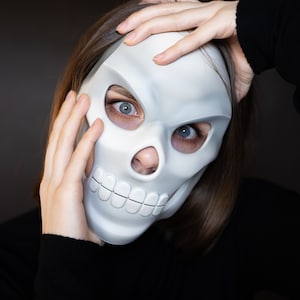 Skull Mask Scary Halloween Costume Skeleton Dead Head - Etsy