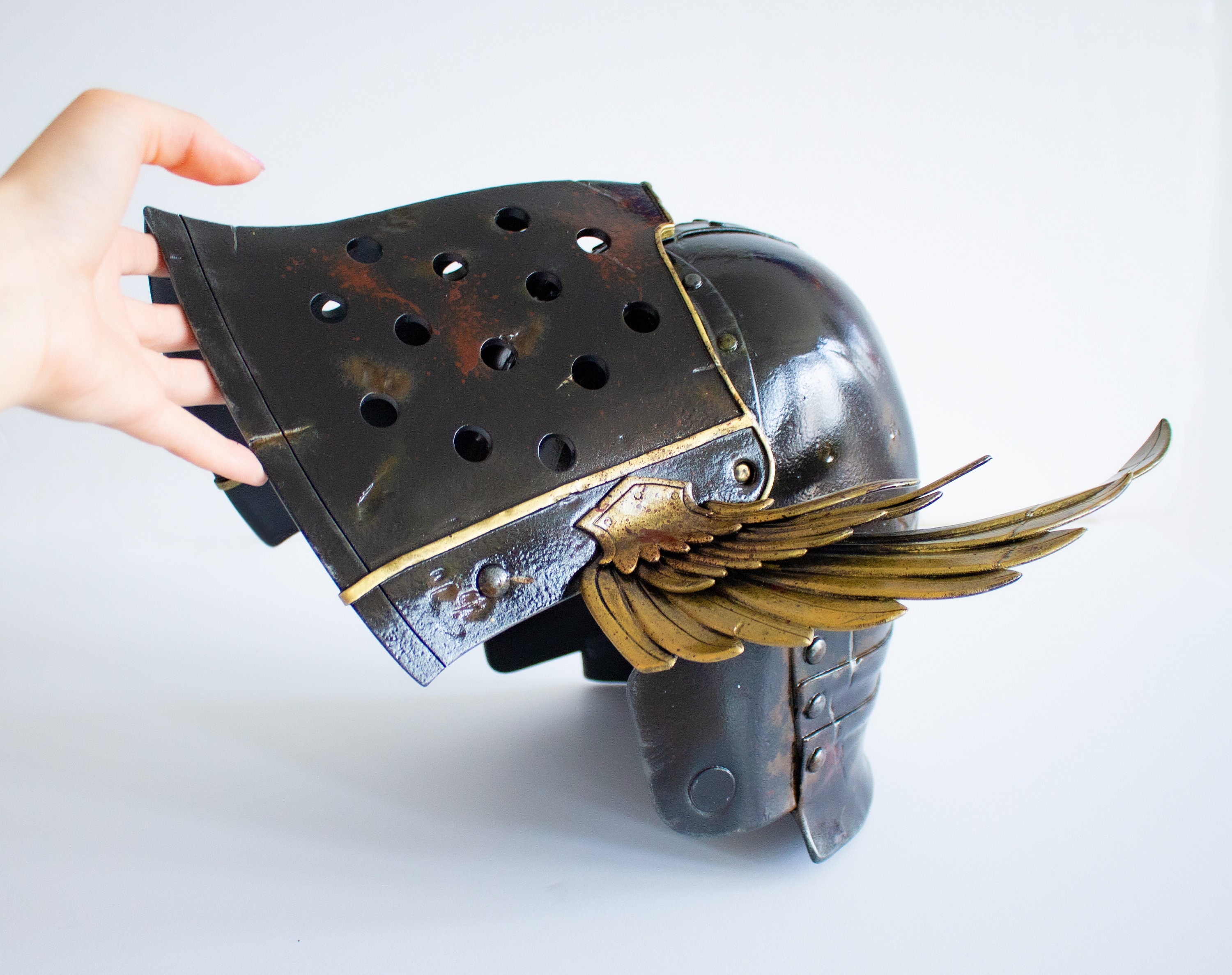 Helmet Accessory - Wings Attachment - Customizable Armor EVA Foam Prop ...