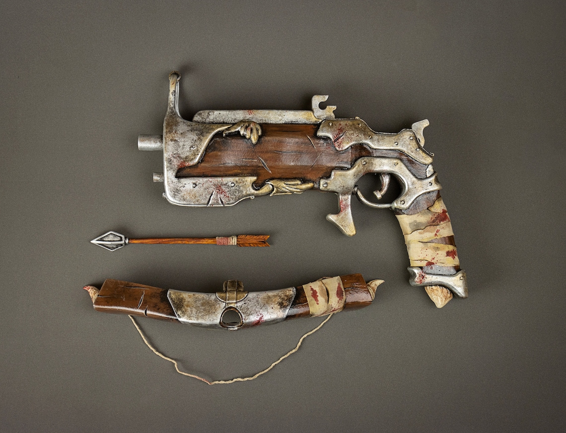 Crossbow Foam Prop Bloodborne Inspired Costume Weapon - Etsy