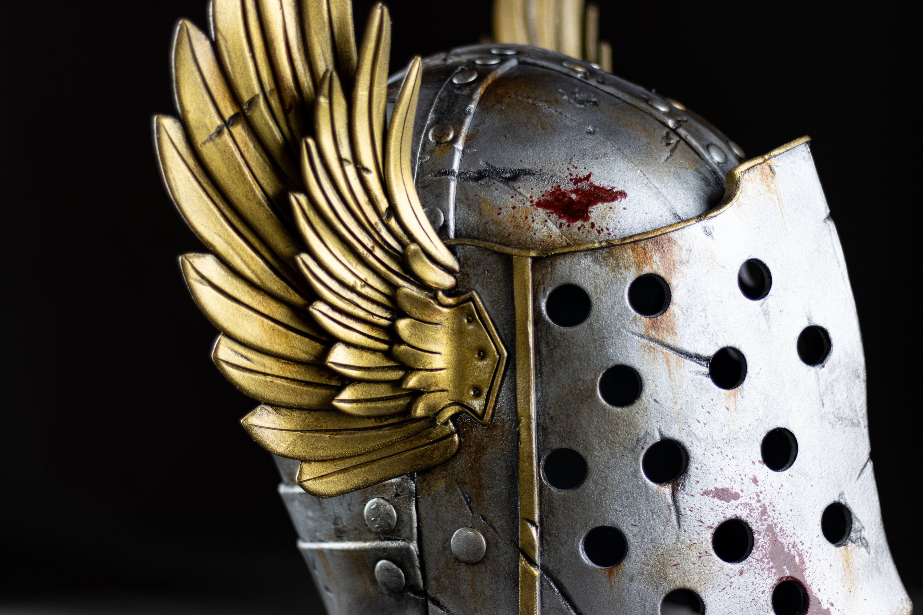 Helmet Accessory - Wings Attachment - Customizable Armor EVA Foam Prop ...