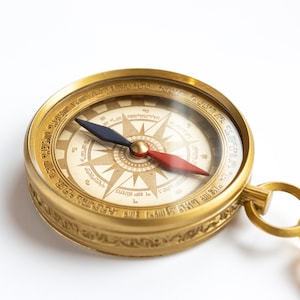 Golden Compass Costume Prop - Linkle Inspired on Legend of Zelda - Etsy