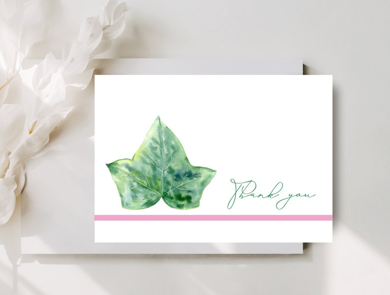 Thank You Greeting Card AKA Inspired Sorority Sisterhood | Etsy