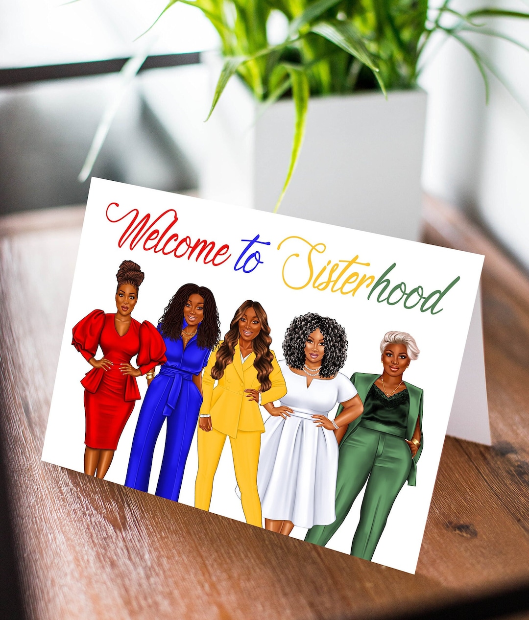 Welcome to Sisterhood Greeting Card - OES Inspired - Order of Eastern ...