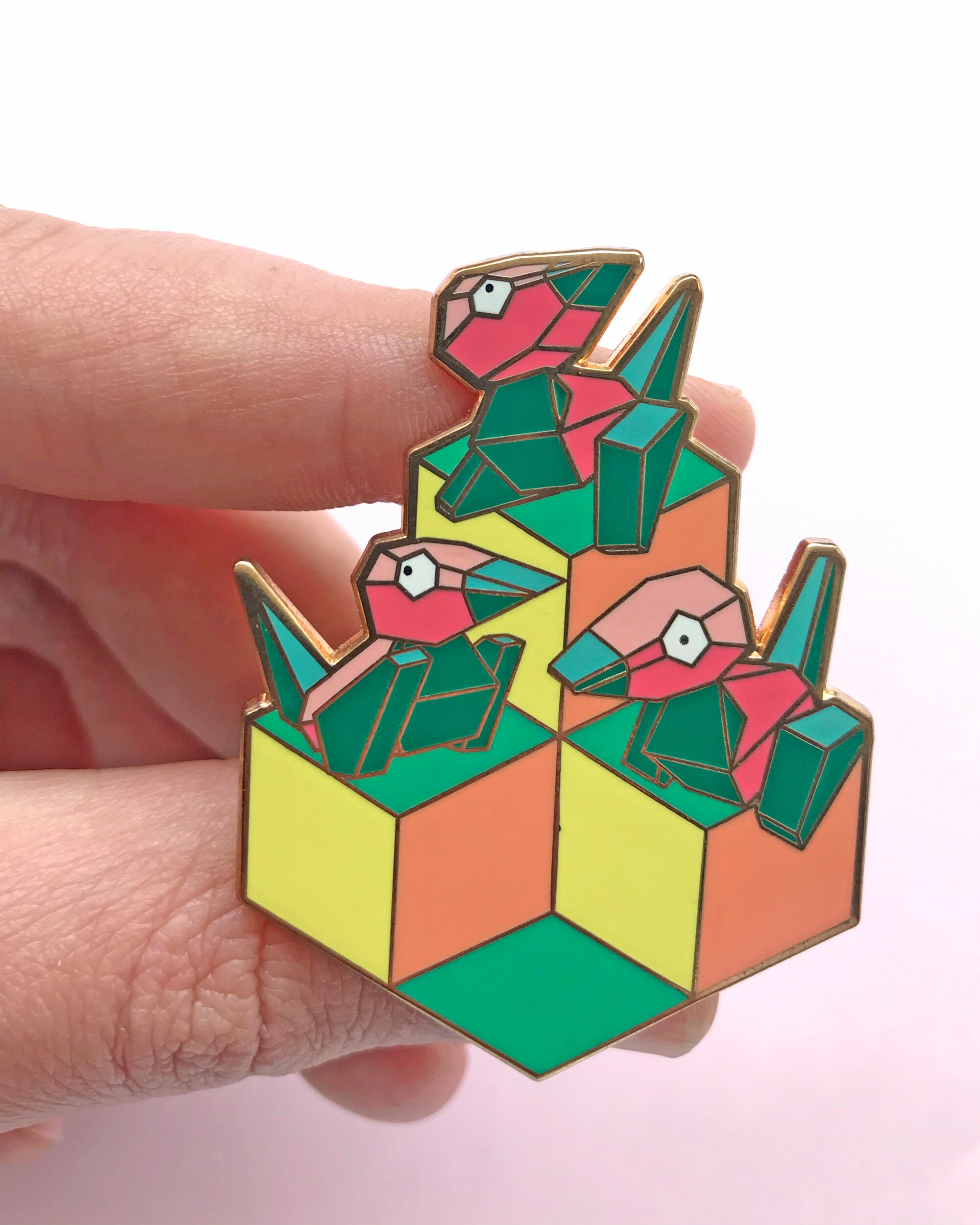 Porygon Hard Enamel Pin kanto Pokemon Pin Collection | Etsy