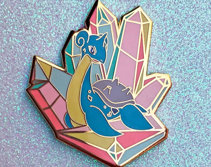 Lapras Hard Enamel Pin kanto Pokemon Pin Collection - Etsy