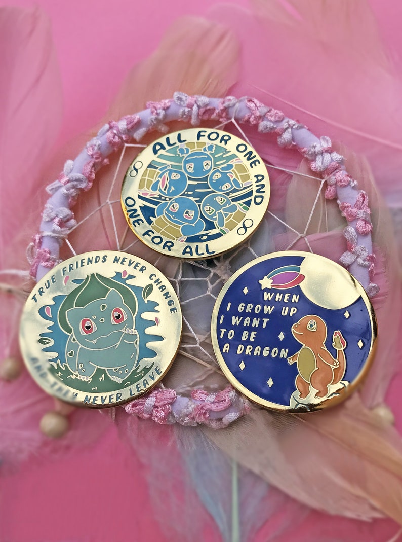All Pokemon Enamel Pins SECONDS - Etsy