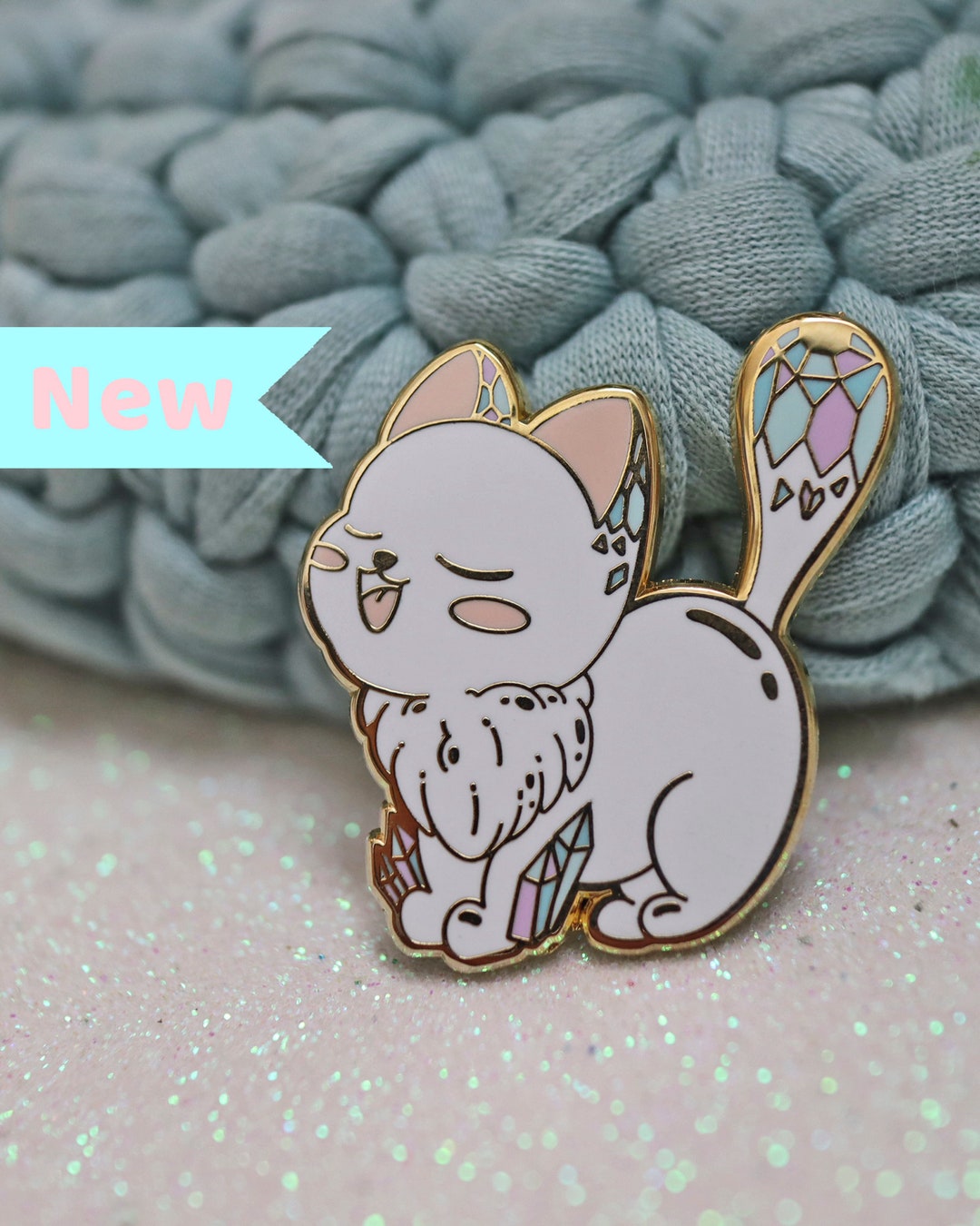 Cat Winter Collection - Enamel Pins - Etsy