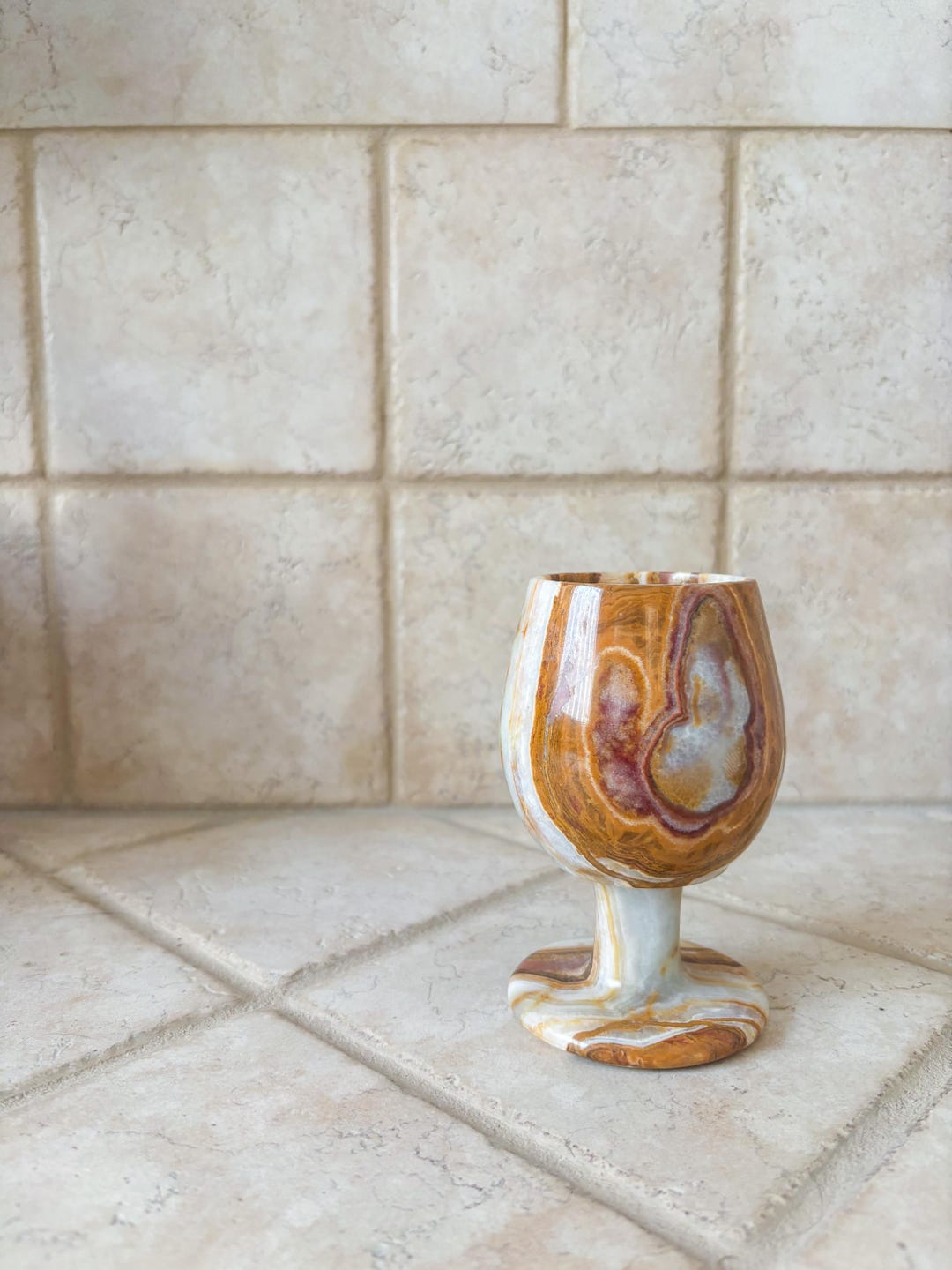 Stone Chalice | Onyx Goblet | Natural Stone Goblet - Etsy