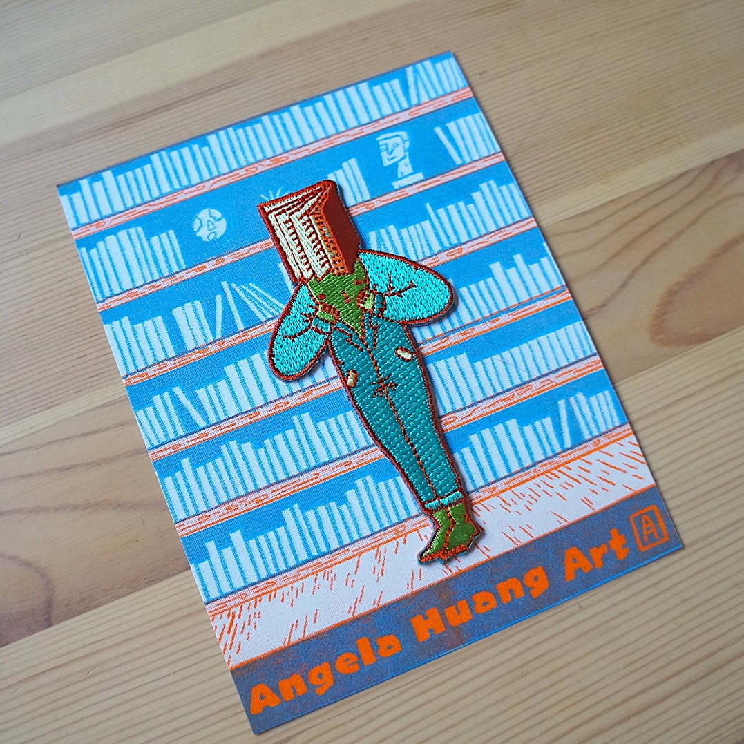 Open Book Patch - Etsy