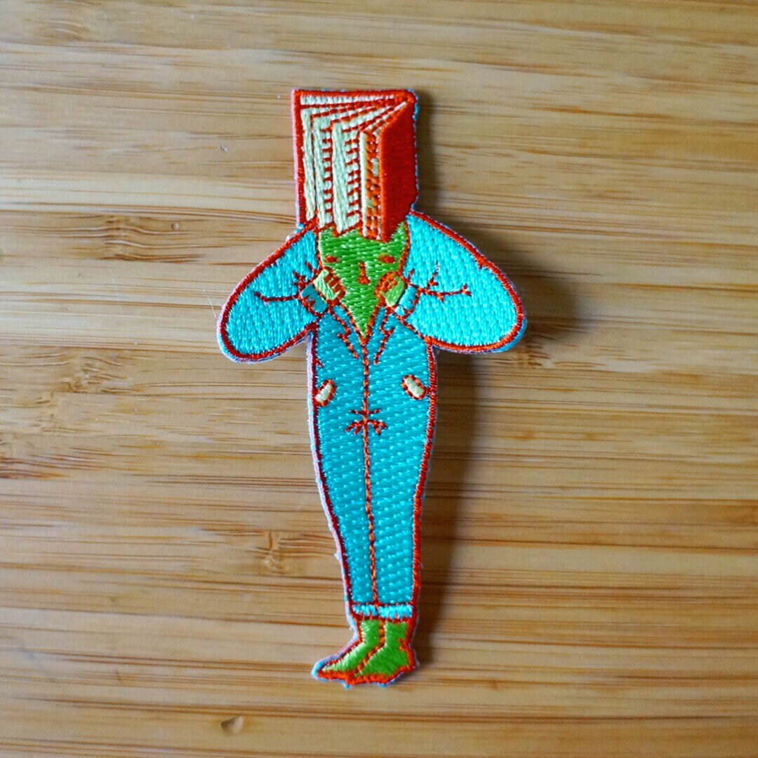Open Book Patch - Etsy
