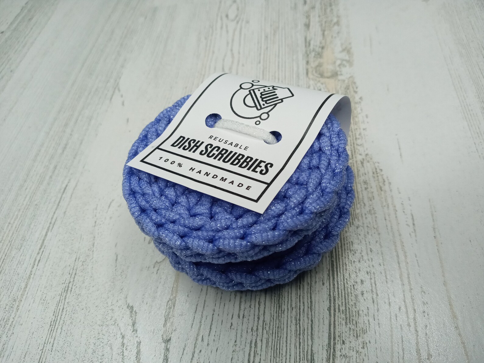 Nylon Dish Scrubbies / Dish Scrubbies / Pot Scrubber / Thick | Etsy