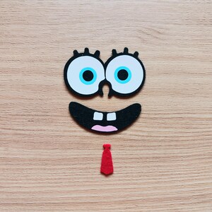 Yellow Sponge 3 Full Face Sets - Felt Eyes and Felt Mouth - Multiple ...