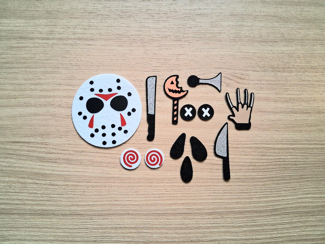 Felt Horror Accessories for Itty Bitty SMALL Plushies - Felt Horror ...