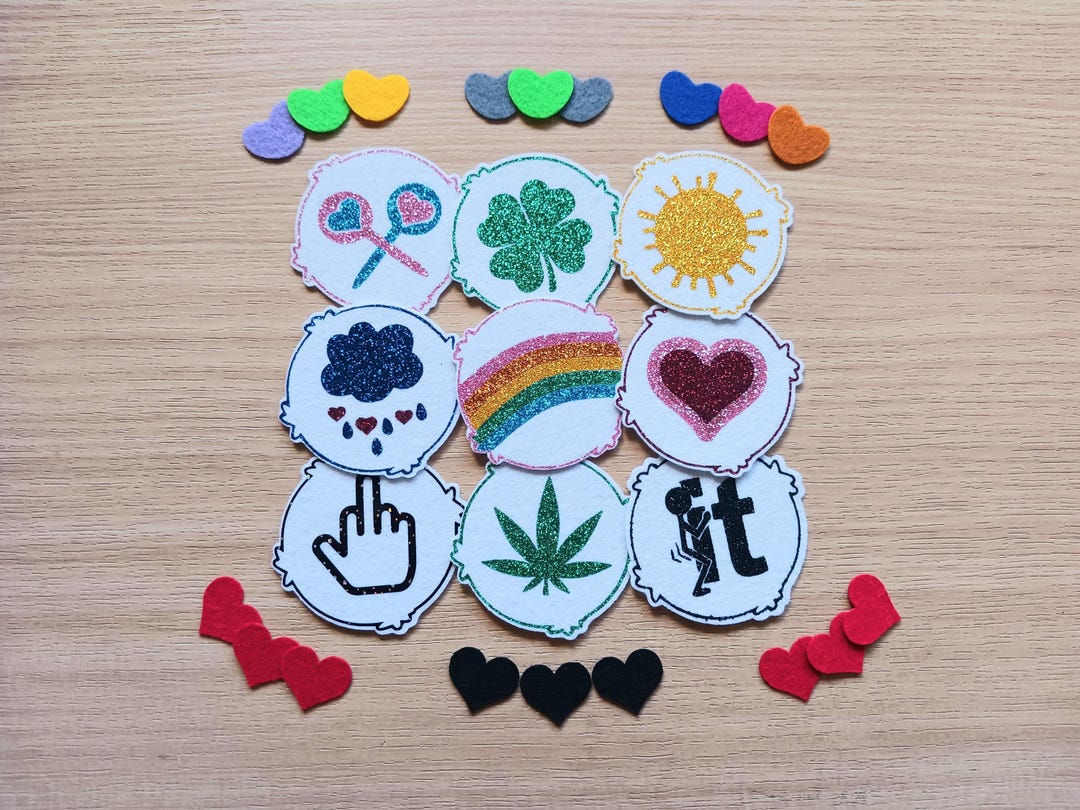 Felt Bear Belly Patches, Felt Plushie Patches, Amigurumi Felt Supplies ...