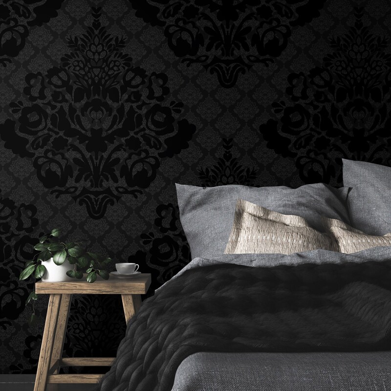 Damask Wall Decor - Etsy
