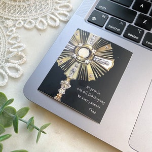 Eucharist Catholic Sticker Bundle - Waterproof Vinyl Sticker Set ...