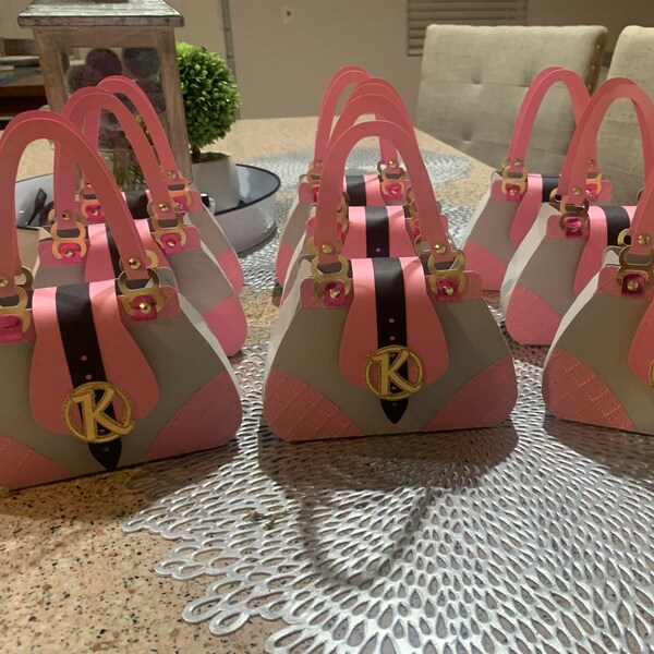 Paper Purse Party Favor Box - Etsy